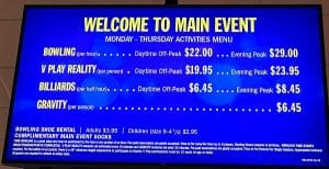 How Much Is Bowling At Main Event [Cost Detail] | Bowling Knowledge